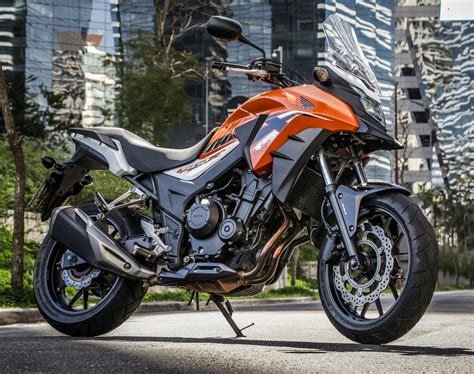 Honda Cb X E Cb F Ganham Nova Cor Laranja Motos G