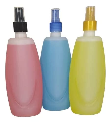 Envase Polietileno Oval Cc Ml C V Lvula Atomizador Mm Mercadolibre
