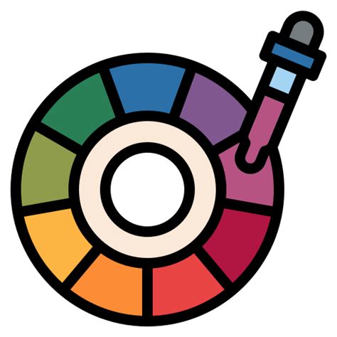 Color Picker Iconixar Lineal Color Icon