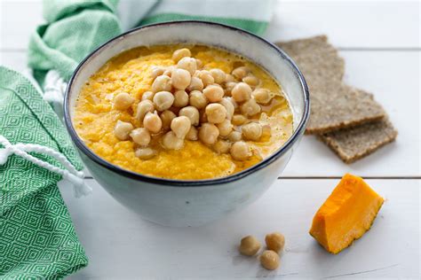 Zuppa Di Ceci E Zucca La Ricetta Del Piatto Caldo E Cremoso Chana