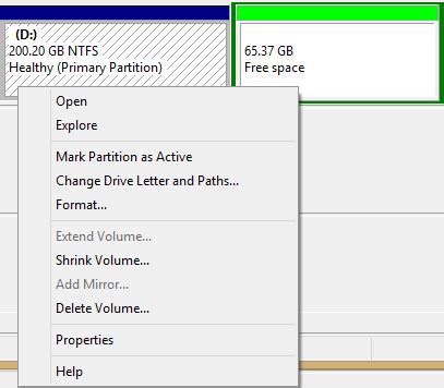 Windows 7 How To Manage This Unallocated Space Super User