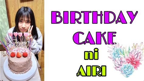 Mag Ina First Time Gumawa Ng Birthday Cake Youtube