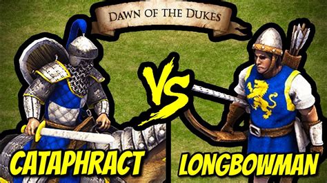 Elite Cataphracts Vs Elite Longbowmen Total Resources Aoe
