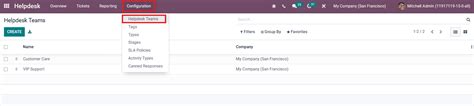 Odoo Helpdesk Teams Odoo V Enterprise Book