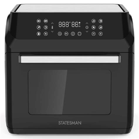 Statesman SKAO15017BK 15 Litre 13 In 1 Digital Air Fryer Oven Black