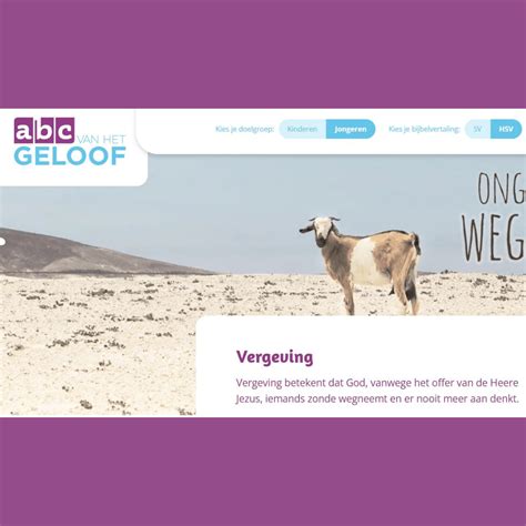 Vergeving ABC Van Het Geloof Opkijken Nl