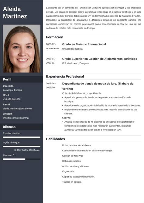 Introducir 111 Imagen Modelo De Curriculum Vitae De Abogado Sin