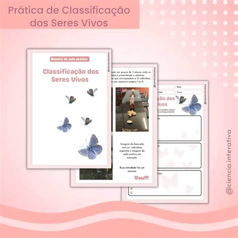 ROTEIRO DE AULA PRÁTICA PRÁTICA DE CLASSIFICAÇÃO DOS SERES VIVOS