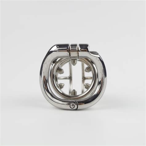 Men Chastity Cage With Removable Sharp Screw Stainless Steel Etsy Uk