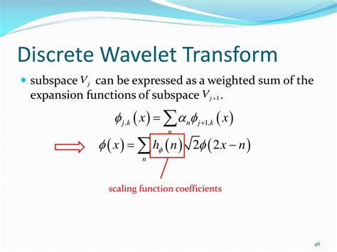 ppt an introduction to wavelet transform powerpoint presentation free download id 2404231