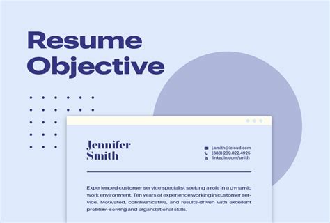 80 Resume Objective Examples For 2024 How To Guide Resumeway