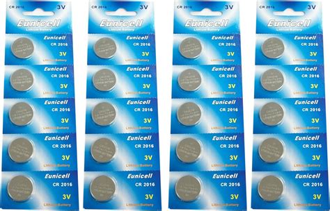 Eunicell Cr Lithium Blister Pack V Volt Coin Cell Batteries