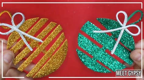 ADORNOS De NAVIDAD Con GOMA EVA Adorno Para Arbolito De Navidad