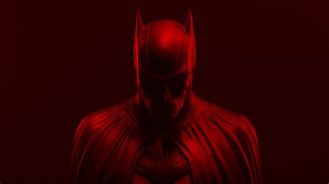 Wallpaper Batman Artwork ArtStation Red 3840x2160 Kronos