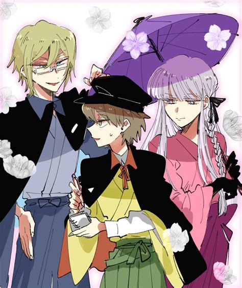 Kirigiri Kyouko Naegi Makoto And Togami Byakuya Danganronpa And 1