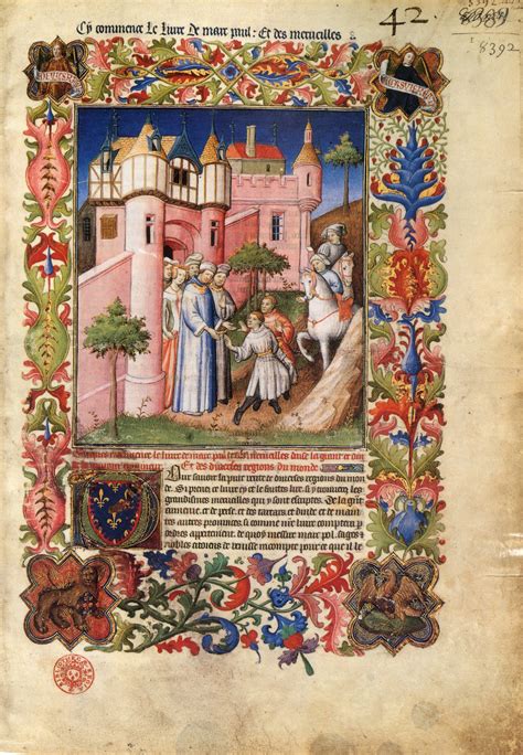 Marco Polo Le Livre Des Merveilles Folio Les Fr Res