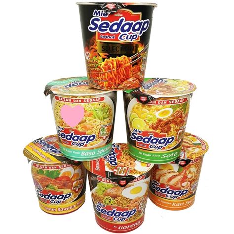 Jual MIE SEDAAP CUP RASA BASO BLEDUK RAWIT BINGIT GORENG KOREAN KUAH