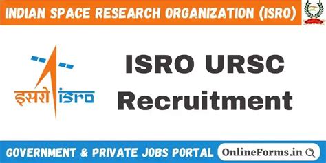 Isro Ursc Recruitment Answer Key For Vacancies