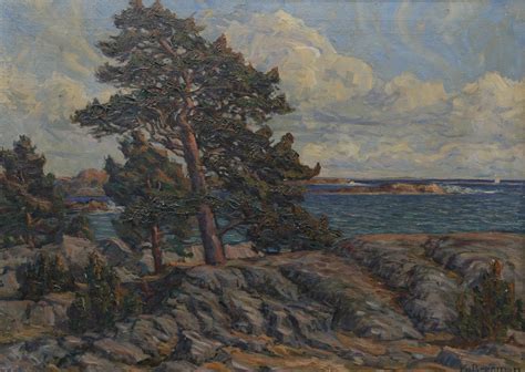 KARL BERGMAN OLJA på duk signerad Konst Måleri Auctionet