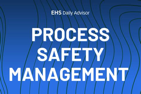 Infographic Process Safety Management EHS Daily Advisor