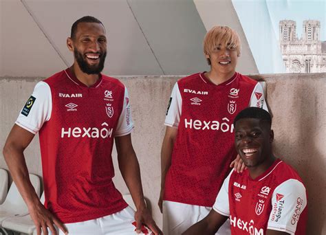 Stade De Reims 2023 24 Umbro Home Kit Football Shirt Culture Latest
