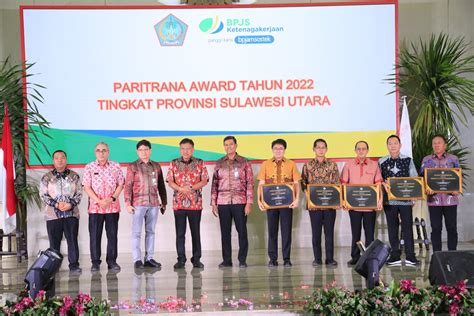 Pemkot Manado Raih Penghargaan Paritrana Award 2022 Palakat Id