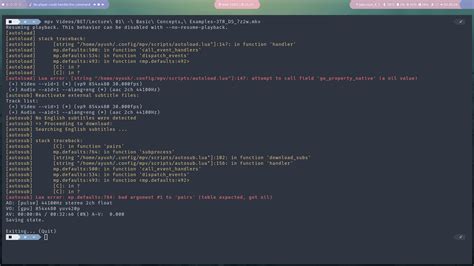 Lua Scripts Not Working Issue 8547 Mpv Player Mpv GitHub
