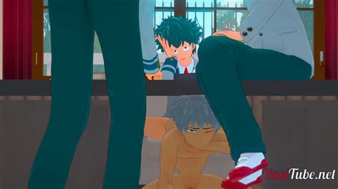 My Hero Academia Yaoi Deku Se Folla A Bakugou Debajo De La Mesa