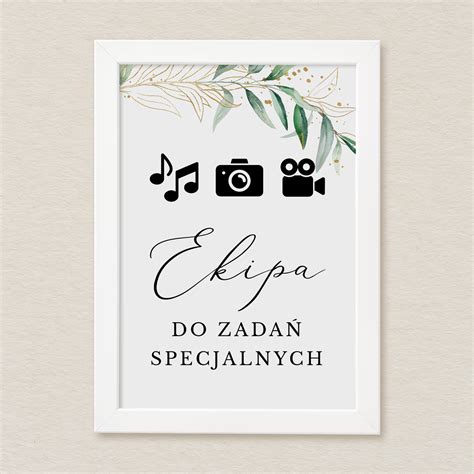 Ekipa do zadań specjalnych do zaproszeń Eleganckie ze złotem wzór 1