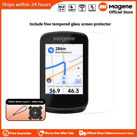 Magene C606 Smart GPS Bike Computer 2 8inch Color Touchscreen WiFi
