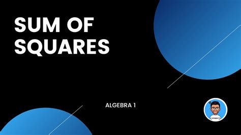 sum of squares youtube
