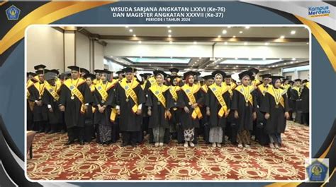 Universitas Slamet Riyadi Unisri Surakarta Luluskan 488 Wisudawan