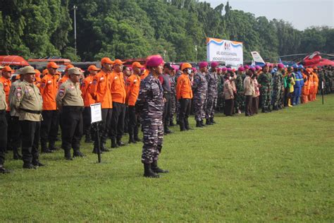 PRAJURIT PETARUNG YONMARHANLAN III IKUTI APEL KESIAPSIAGAAN NASIONAL