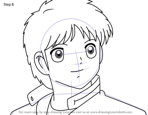 How To Draw Taro Misaki From Captain Tsubasa Captain Tsubasa Step By