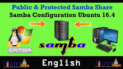 samba configuration in ubuntu 16 4 english samba server samba tutorial youtube