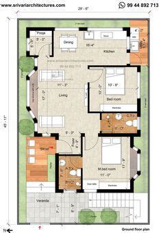 Srivariarchitectures Indian House Plans House Floor Design House Plans