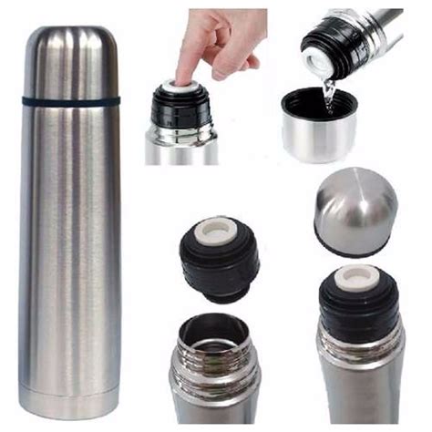 Garrafa Térmica 500ml Aço Inox Kit 4 Unidades R 72 00 em Mercado Livre