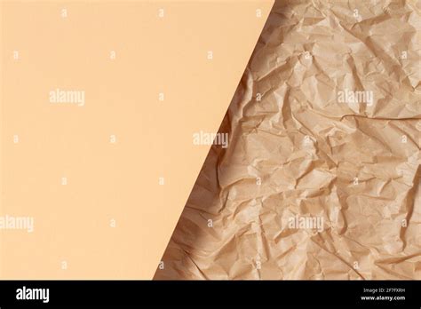 Abstract Geometric Paper Texture Background Blank Beige Color Paper