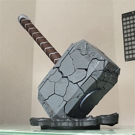 CRACKED MJOLNIR PUZZLE THOR LOVE THUNDER By Themightythorpe