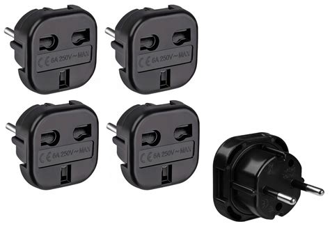 4SZT ADAPTER PRZEJŚCIÓWKA EU do TYP G UK WTYCZKA ANGIELSKA BRYTYJSKA