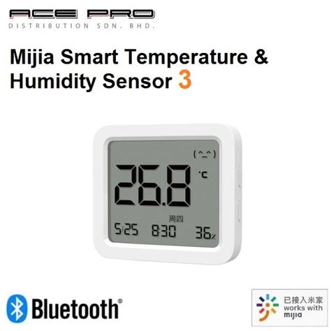 Xiaomi Mijia Bluetooth Temperature And Humidity Thermometer Monitor