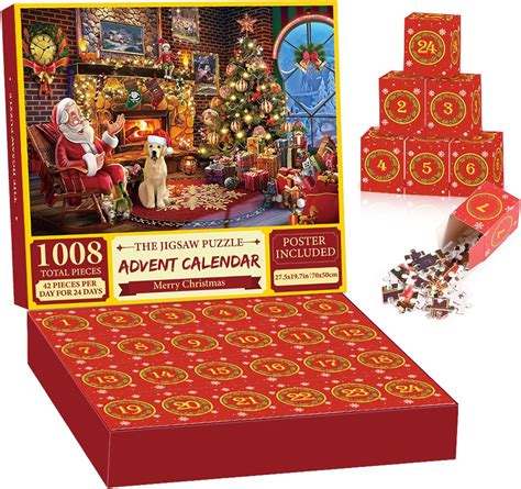 Amazon Christmas Advent Calendar Jigsaw Puzzle 1008 Piece 2024