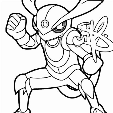 Desenhos de Pokémon Greninja para Imprimir e Colorir