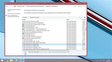 Desinstalar SQL SERVER Todas Las Versiones PROGRAMACION TOTAL YouTube