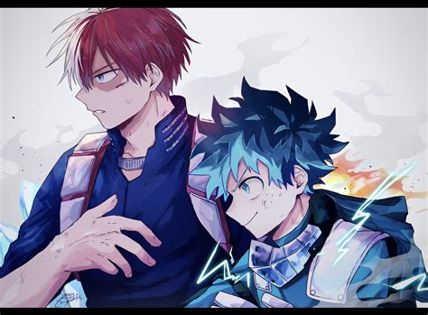 Shoto And Deku Boku No Hero Academia Fan Art Fanpop