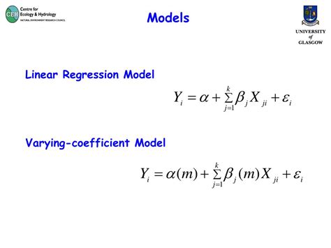 ppt varying coefficient models powerpoint presentation free download id 6884261