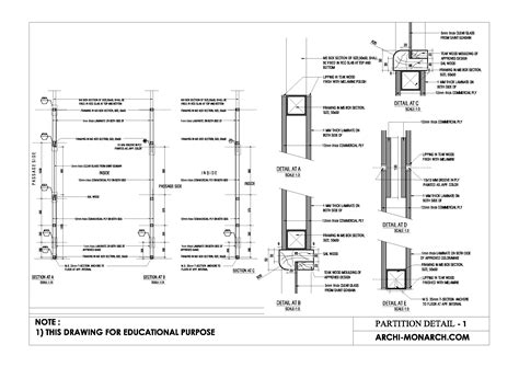 PARTITION DETAIL ONE Archi Monarch