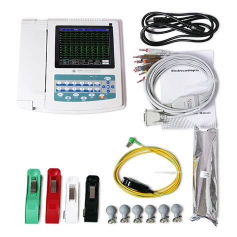 Digital Eeg Ecg Ekg Emg Vcg Cardiotocography Hospital Equipment Monitor