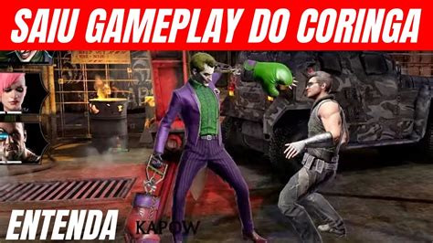 MK Mobile saiu Gameplay do Coringa Entenda a Passiva dele Coringa é