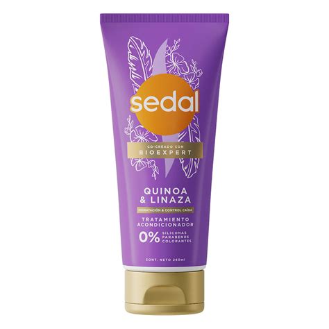 Tratamiento Acondicionador Sedal Hidratación y Control Caída Quinoa y